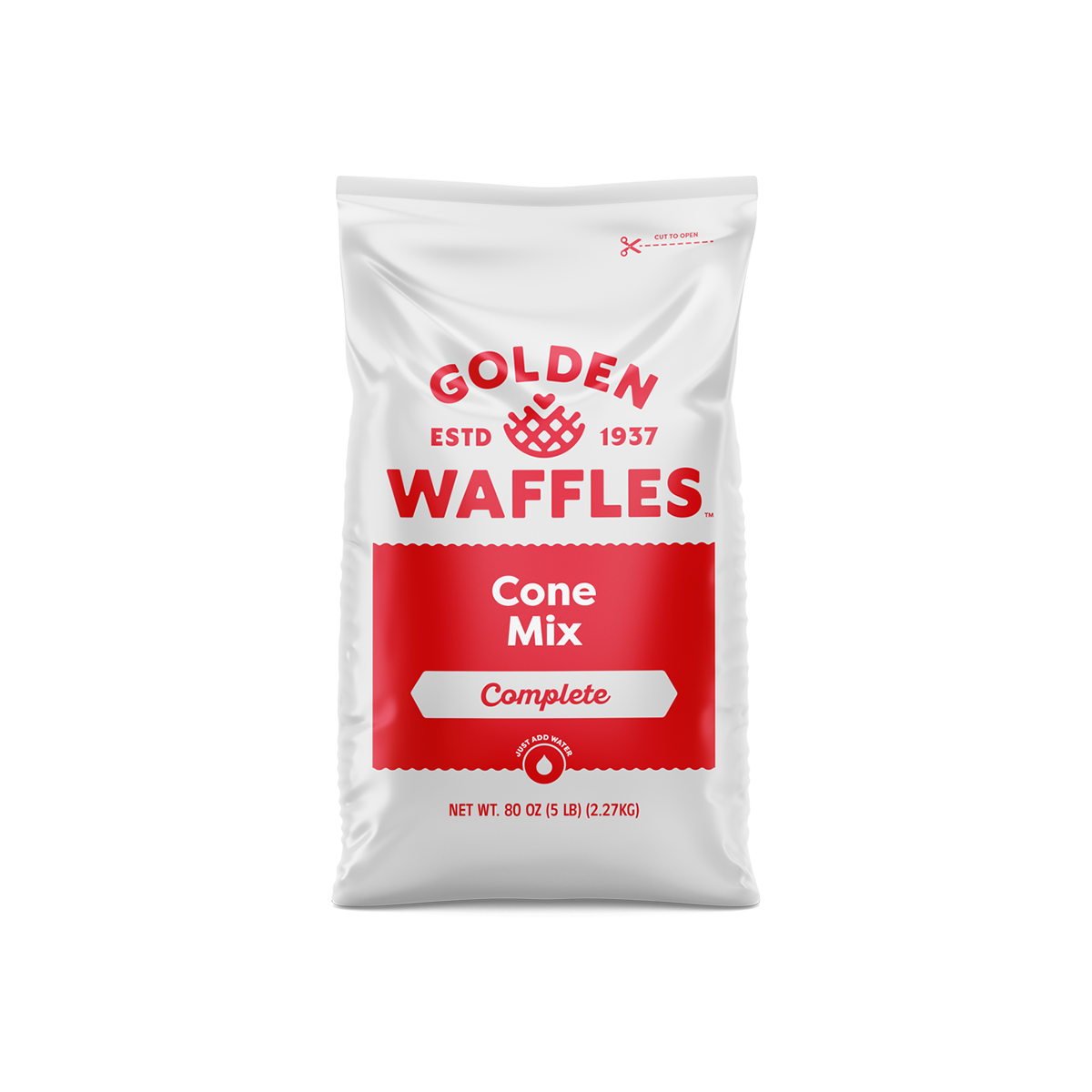 Complete Cone Mix – Golden Waffles