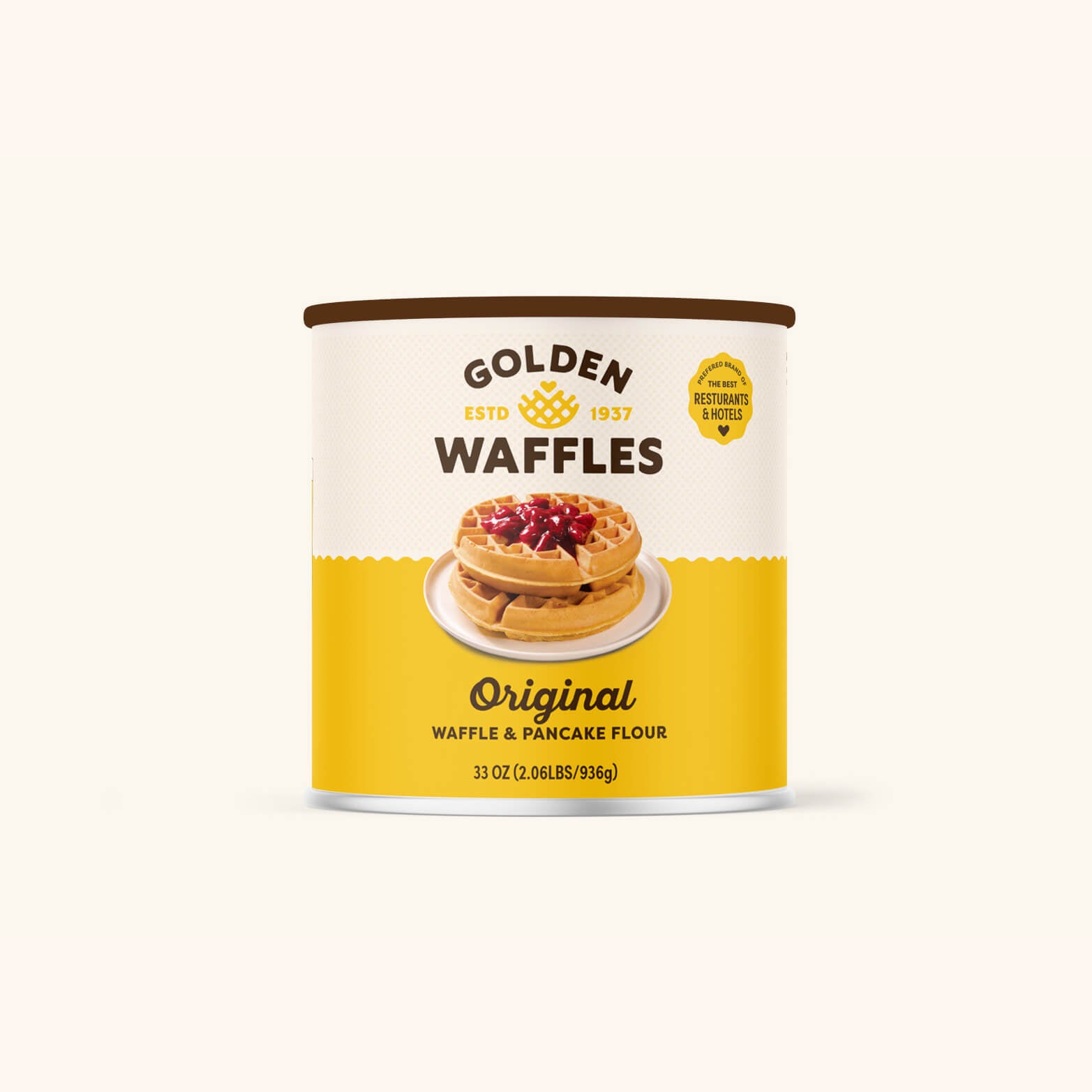 Original Waffle & Pancake Mix - 33oz Canister – Golden Waffles